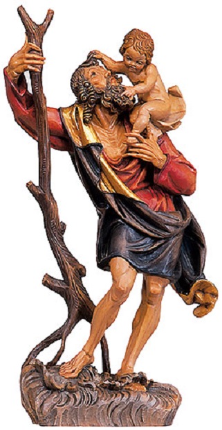 Hl. Christophorus - Holzschnitzereien Gaspers Düren